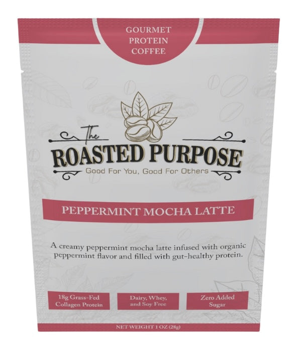 Peppermint Mocha Dairy-Free Collagen Protein Coffee – 18g Protein, Gut ...